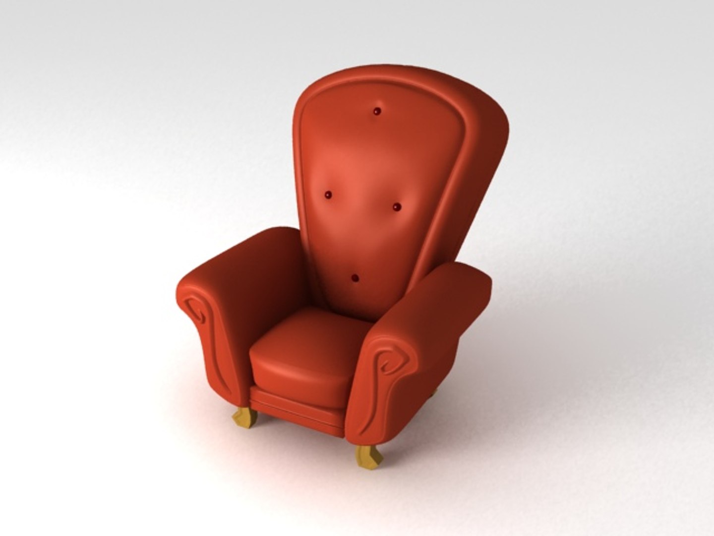 3d Cartoon Chair
