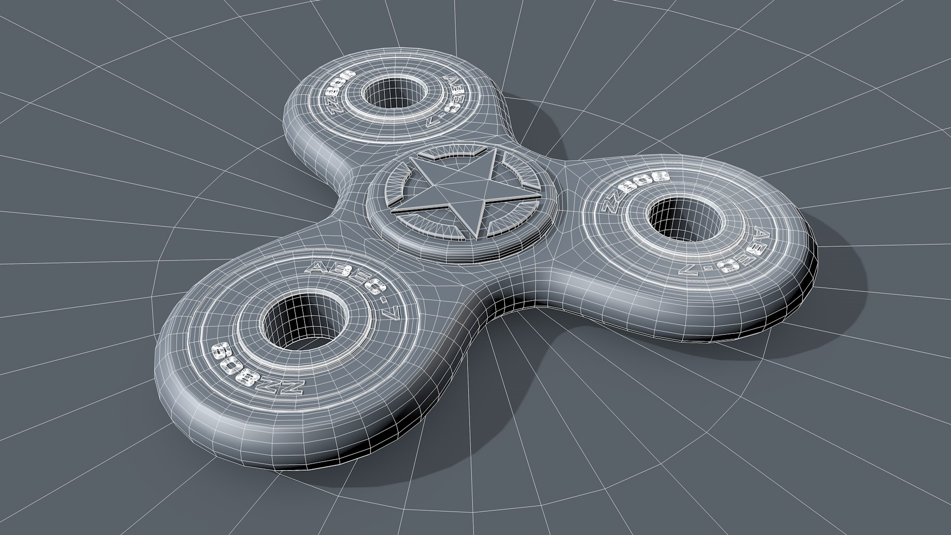 3D Spinner Fidget Model - TurboSquid 1161293
