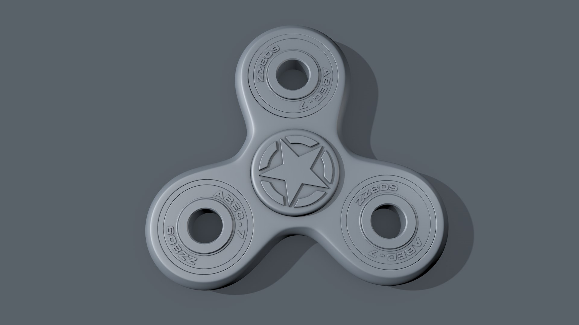 3D Spinner Fidget Model - TurboSquid 1161293