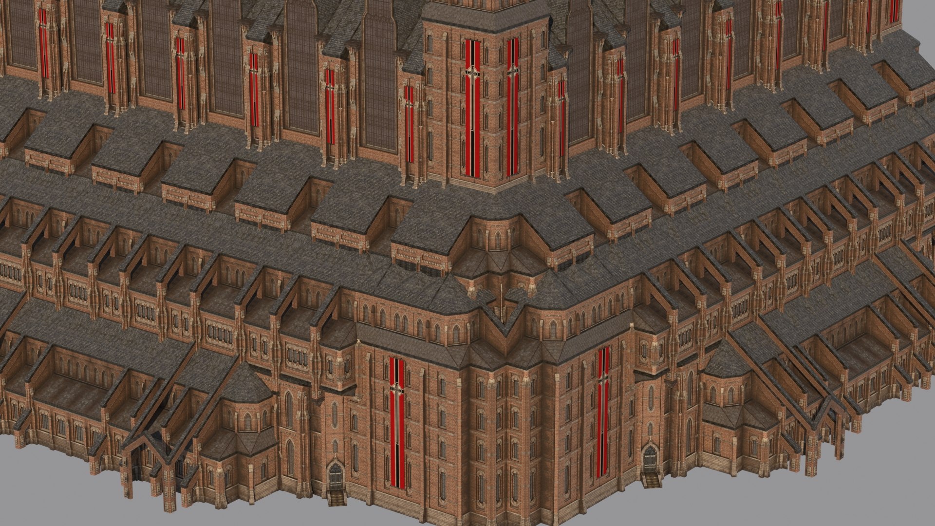Gothic Cathedral 02 3D Model - TurboSquid 1505414