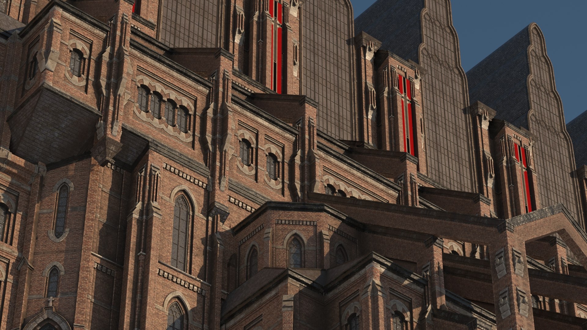 Gothic Cathedral 02 3D Model - TurboSquid 1505414