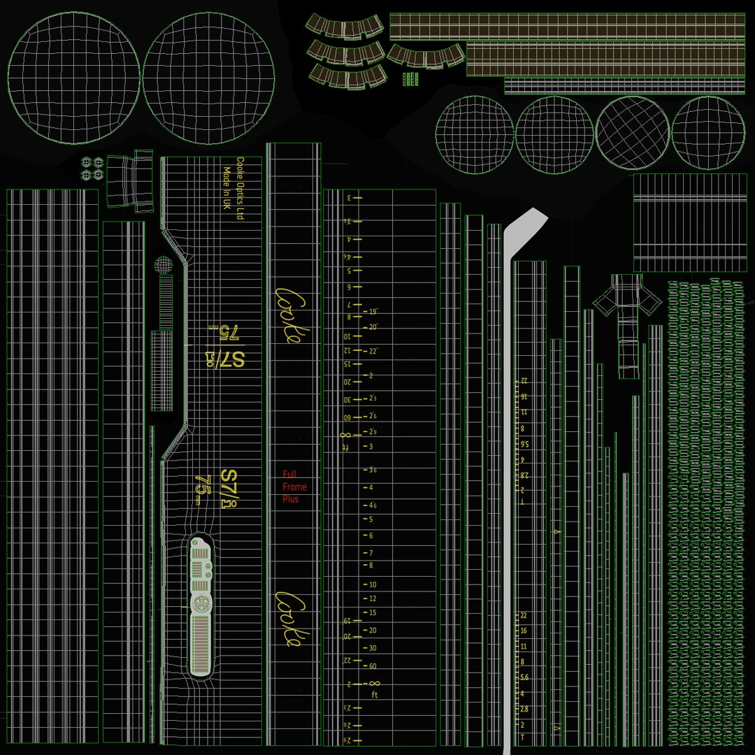 3D Model Movie Lens Cooke S7i - TurboSquid 1455934