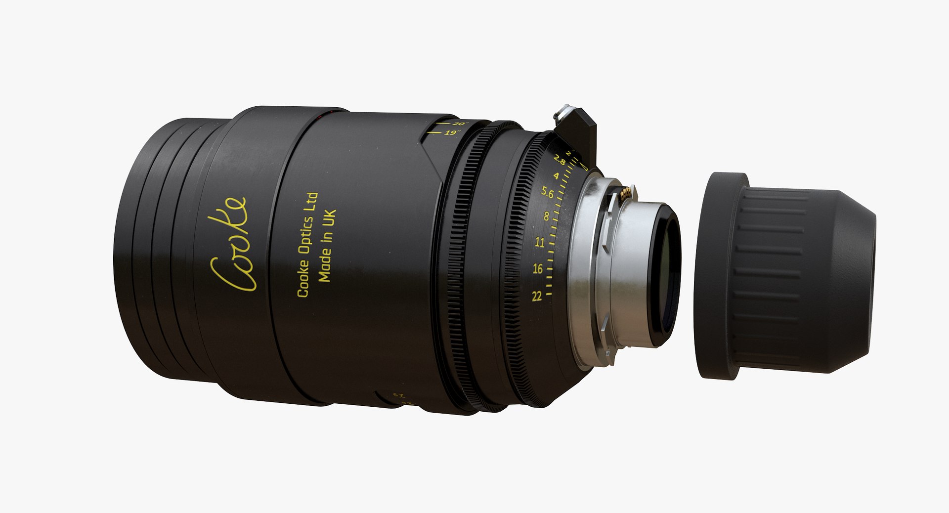 3D Model Movie Lens Cooke S7i - TurboSquid 1455934