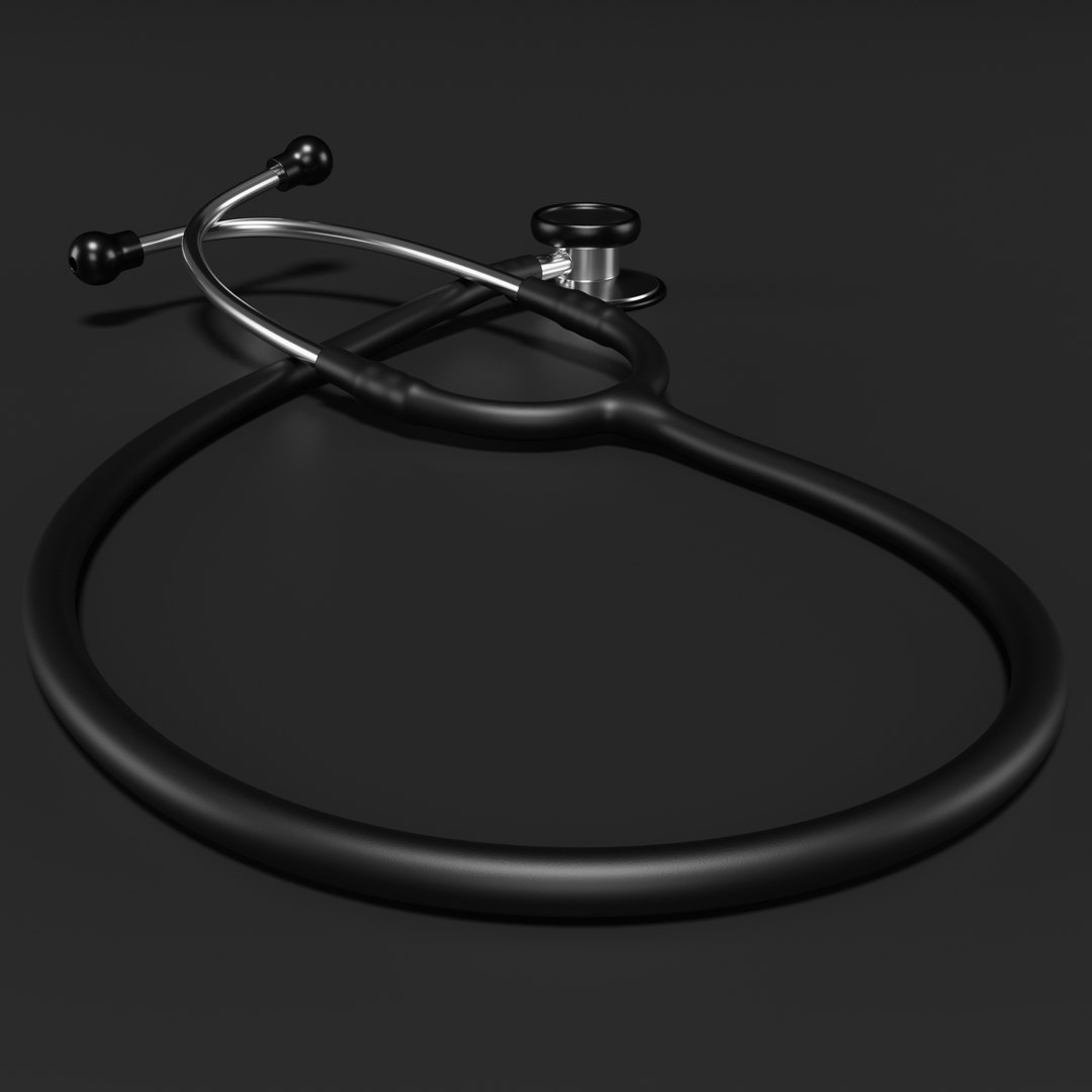 Stethoscope 3D Model - TurboSquid 2127949