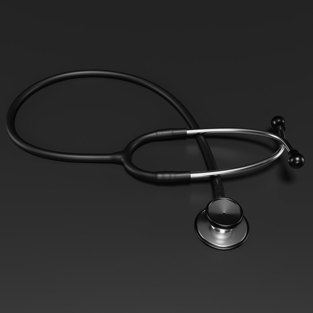 Stethoscope 3D Model - TurboSquid 2127949