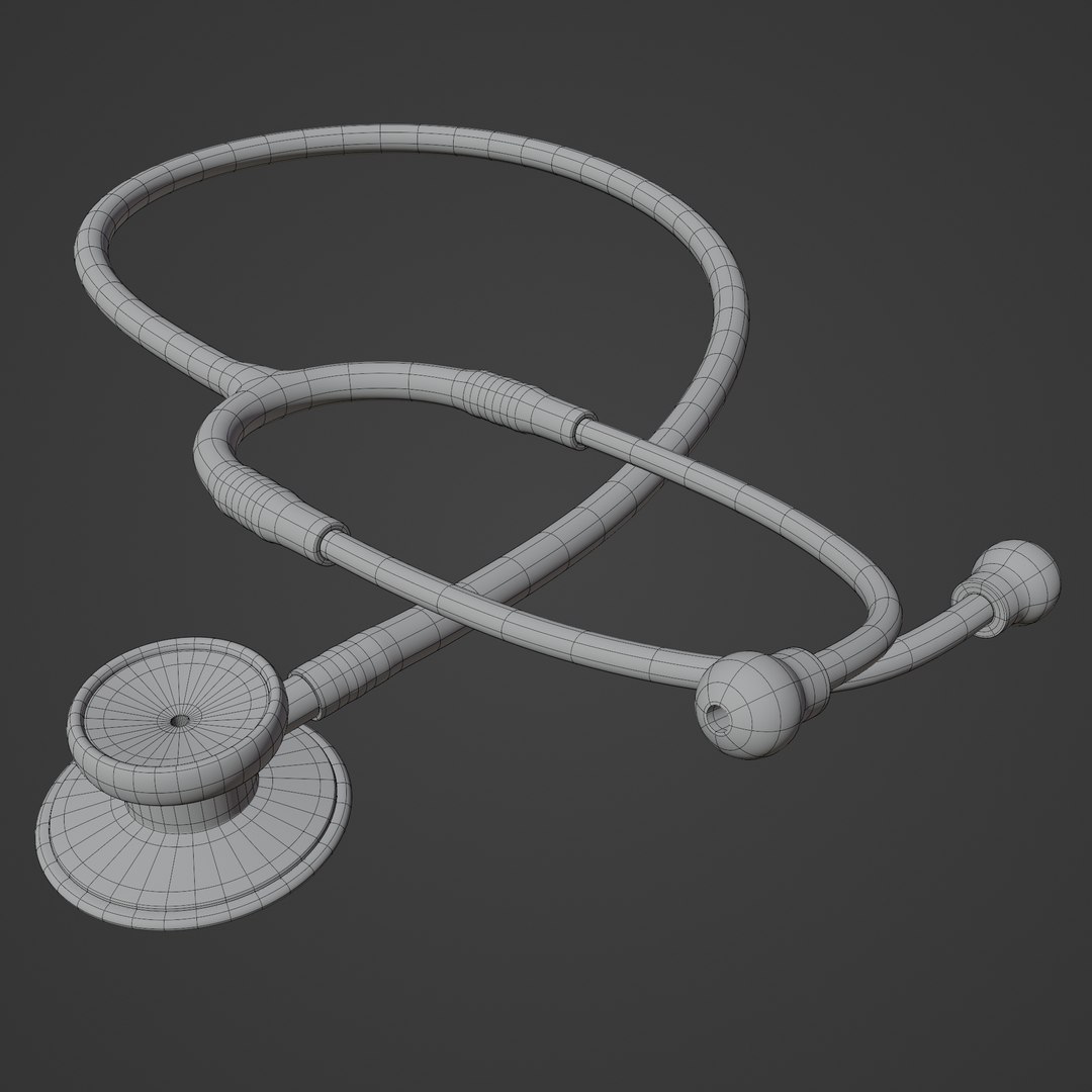 Stethoscope 3D Model - TurboSquid 2127949