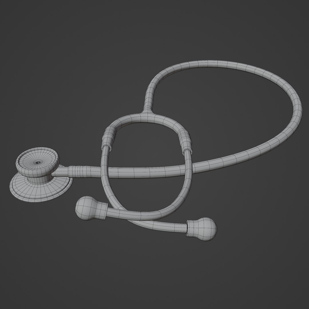 Stethoscope 3D Model - TurboSquid 2127949