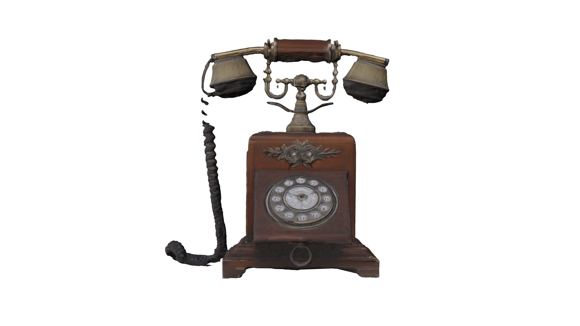3D Vintage Phone Model - TurboSquid 1945812