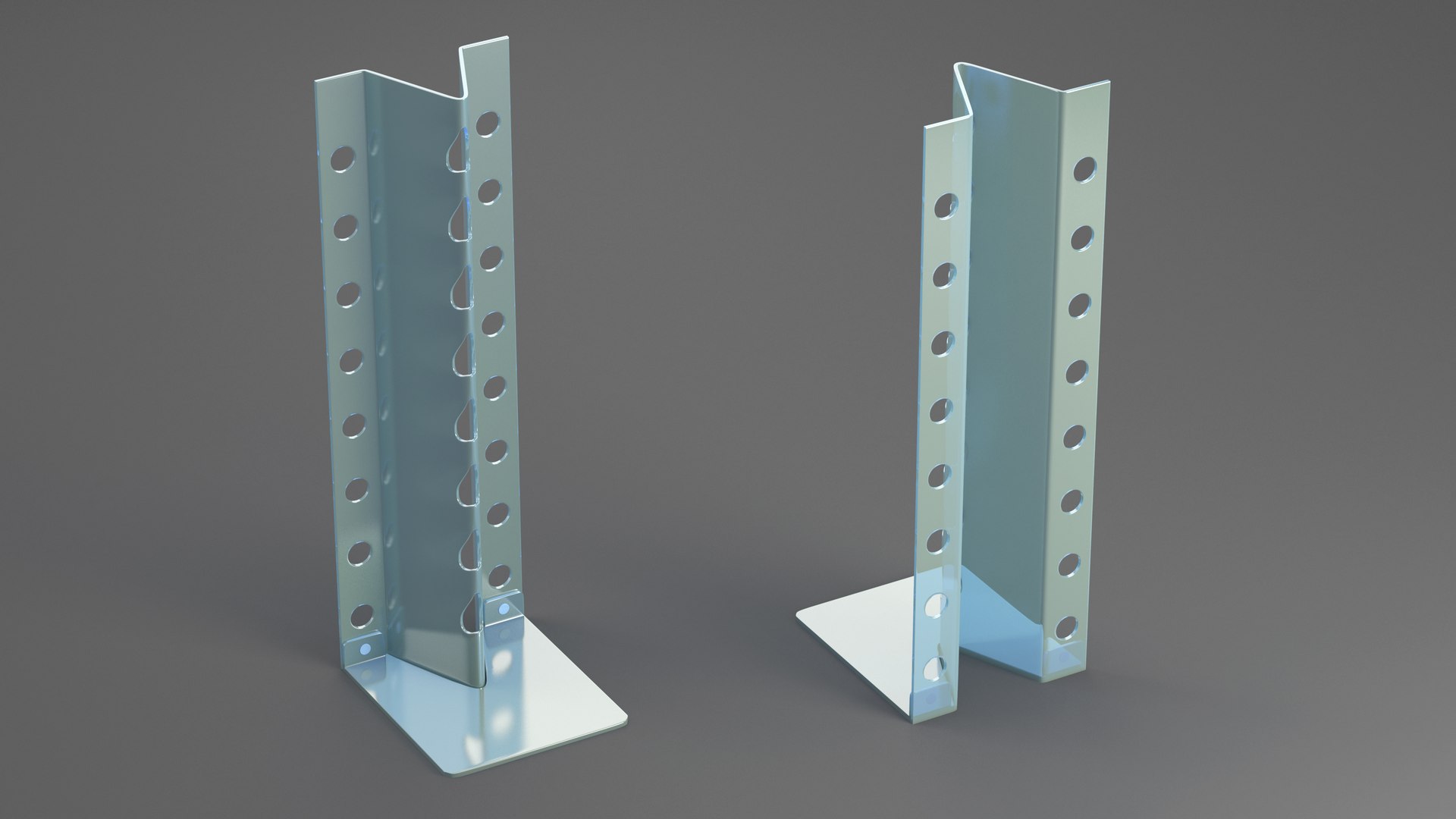 3D Stand For Glasses Light Blue Model - TurboSquid 2003372