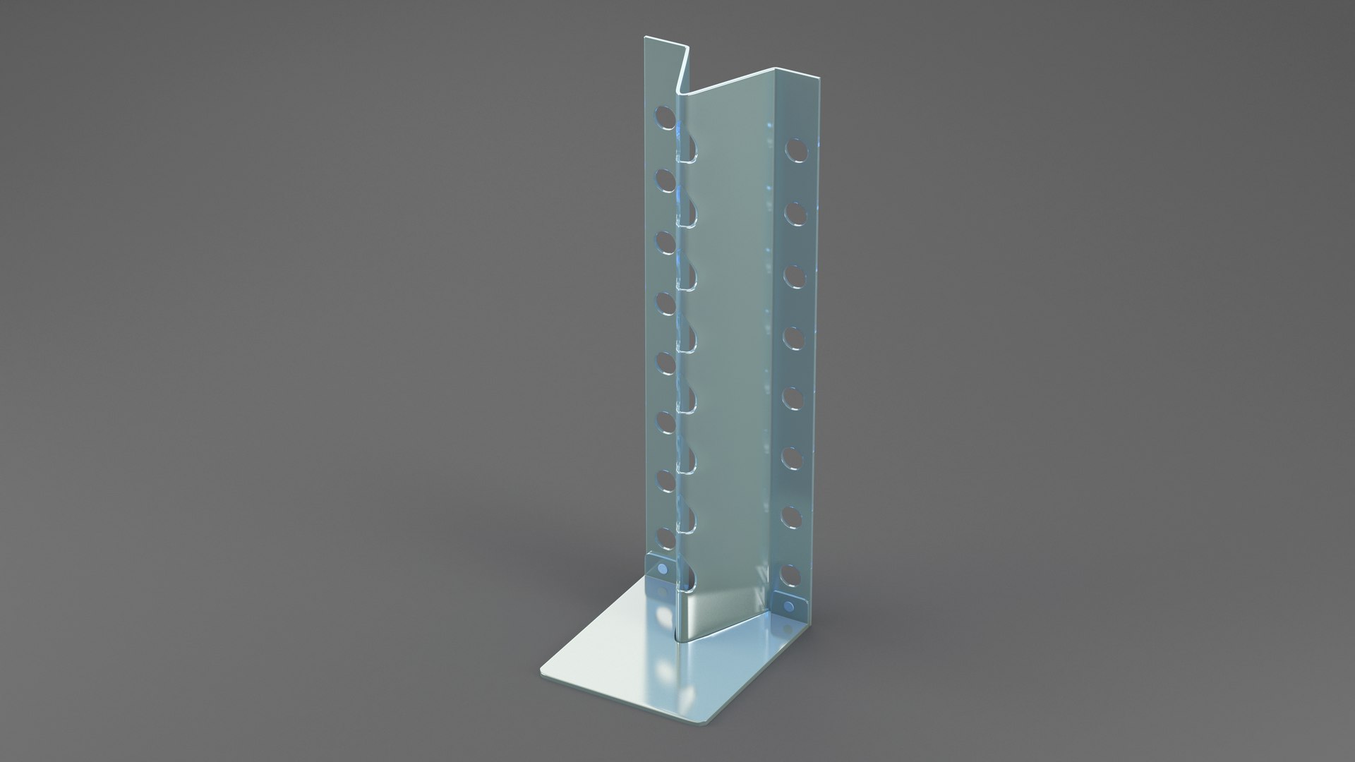 3D Stand For Glasses Light Blue Model - TurboSquid 2003372