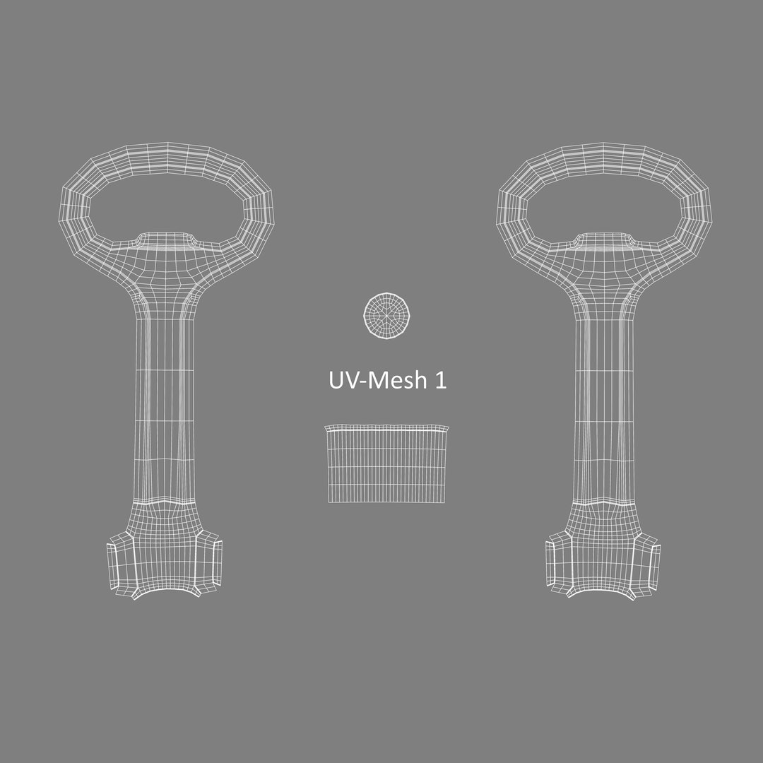 Modeled Electrical Cabinet Key 3D Model - TurboSquid 1536099