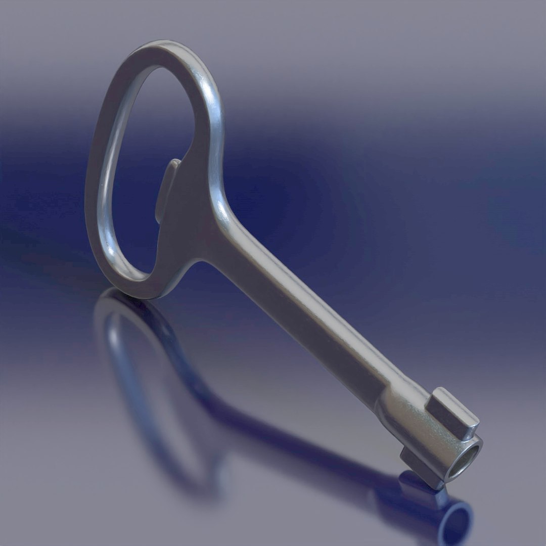 Modeled Electrical Cabinet Key 3D Model - TurboSquid 1536099