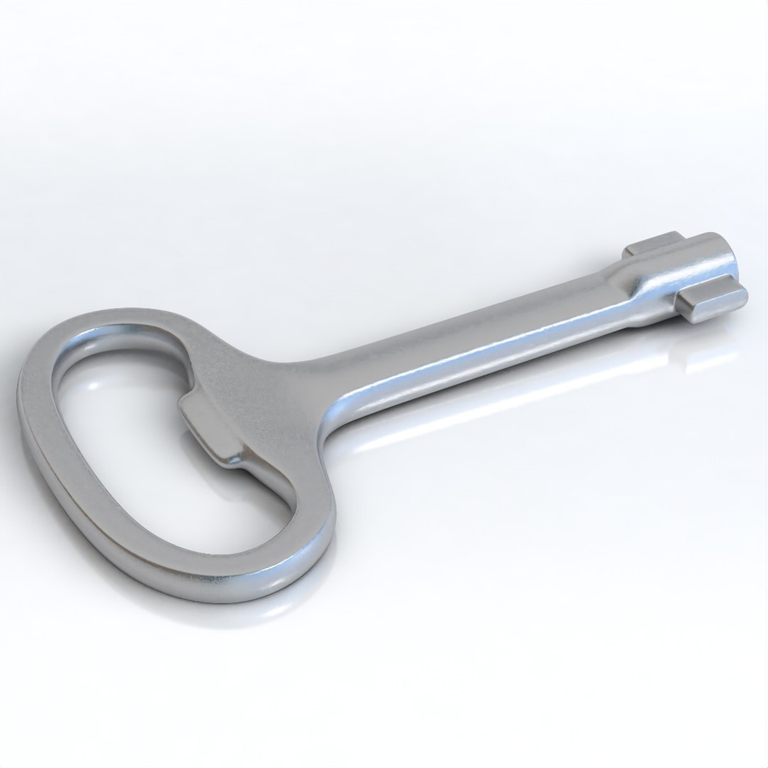 Modeled Electrical Cabinet Key 3D Model - TurboSquid 1536099