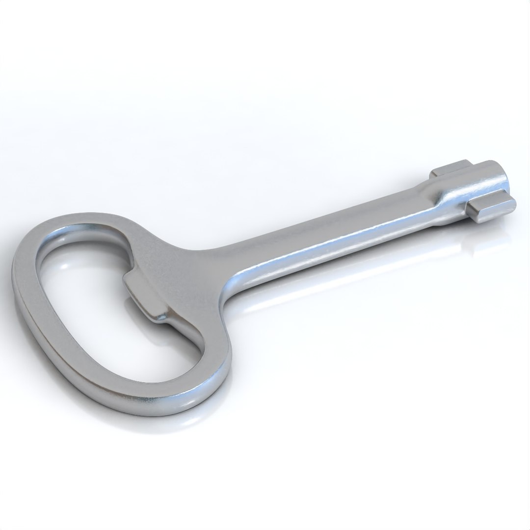 Modeled Electrical Cabinet Key 3D Model - TurboSquid 1536099