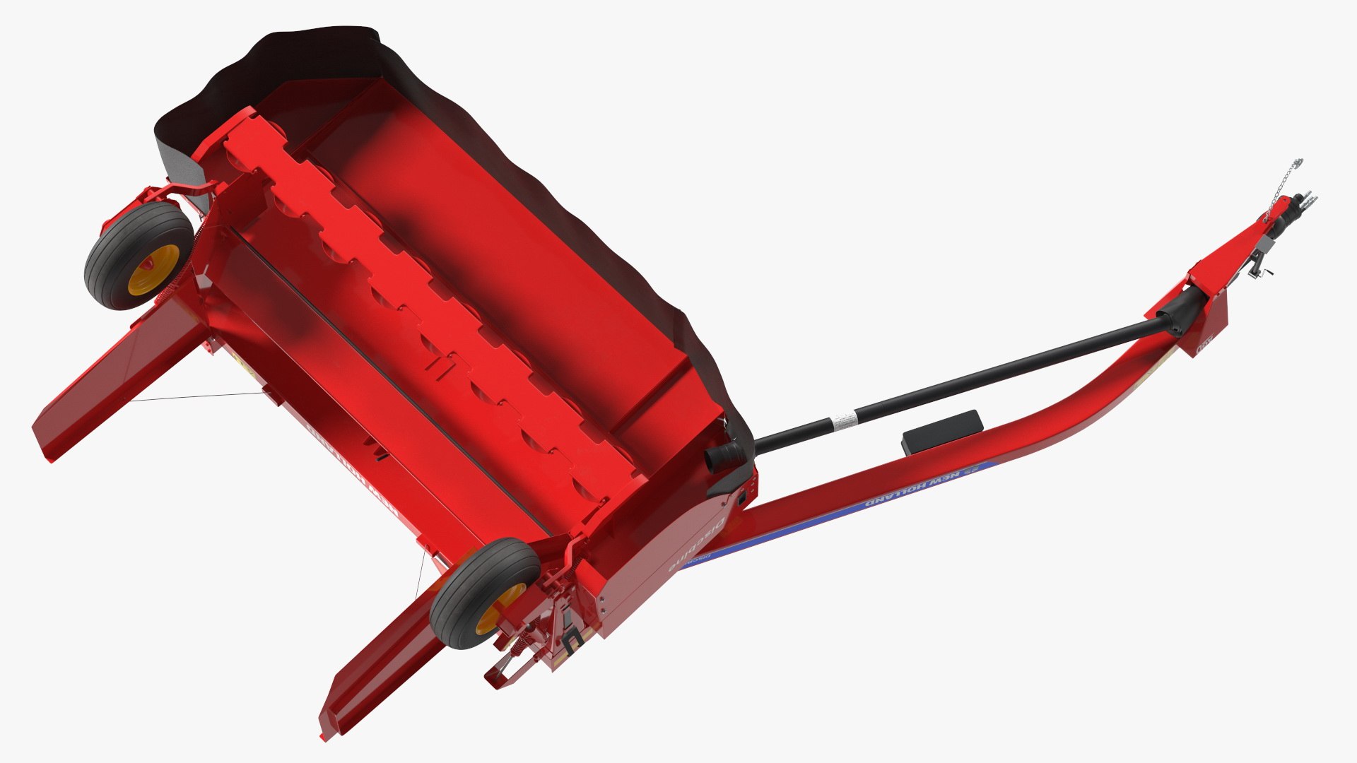 3D Discbine 210 Side Pull Disc Mower Conditioners Rigged model ...