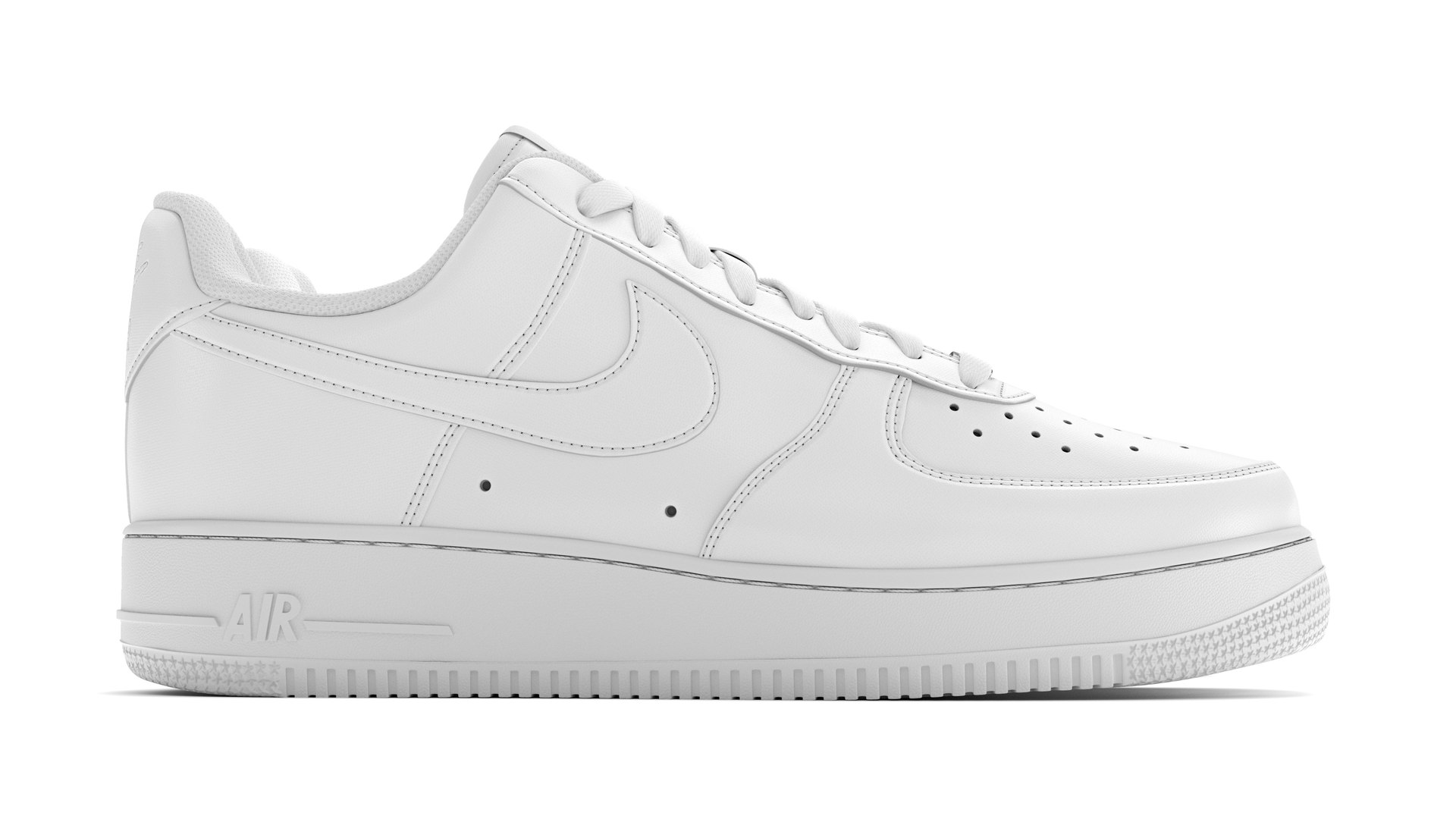 3D Air Force Nike Model - TurboSquid 1683232