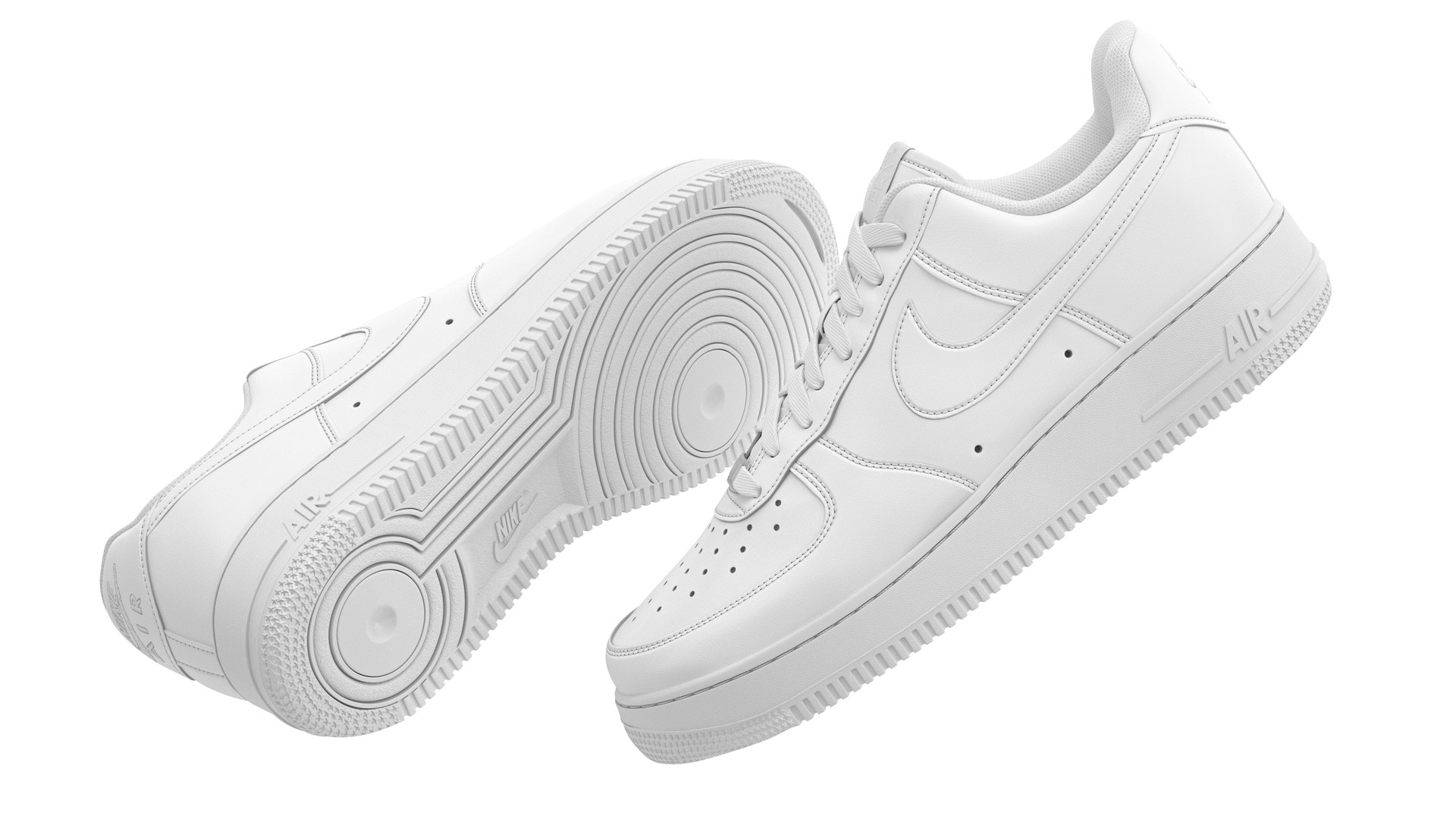 3D Air Force Nike Model - TurboSquid 1683232