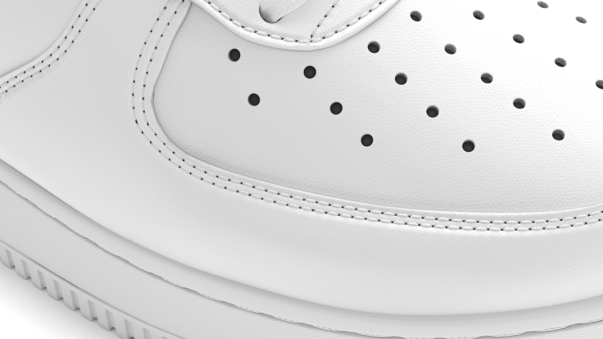 3D Air Force Nike Model - TurboSquid 1683232