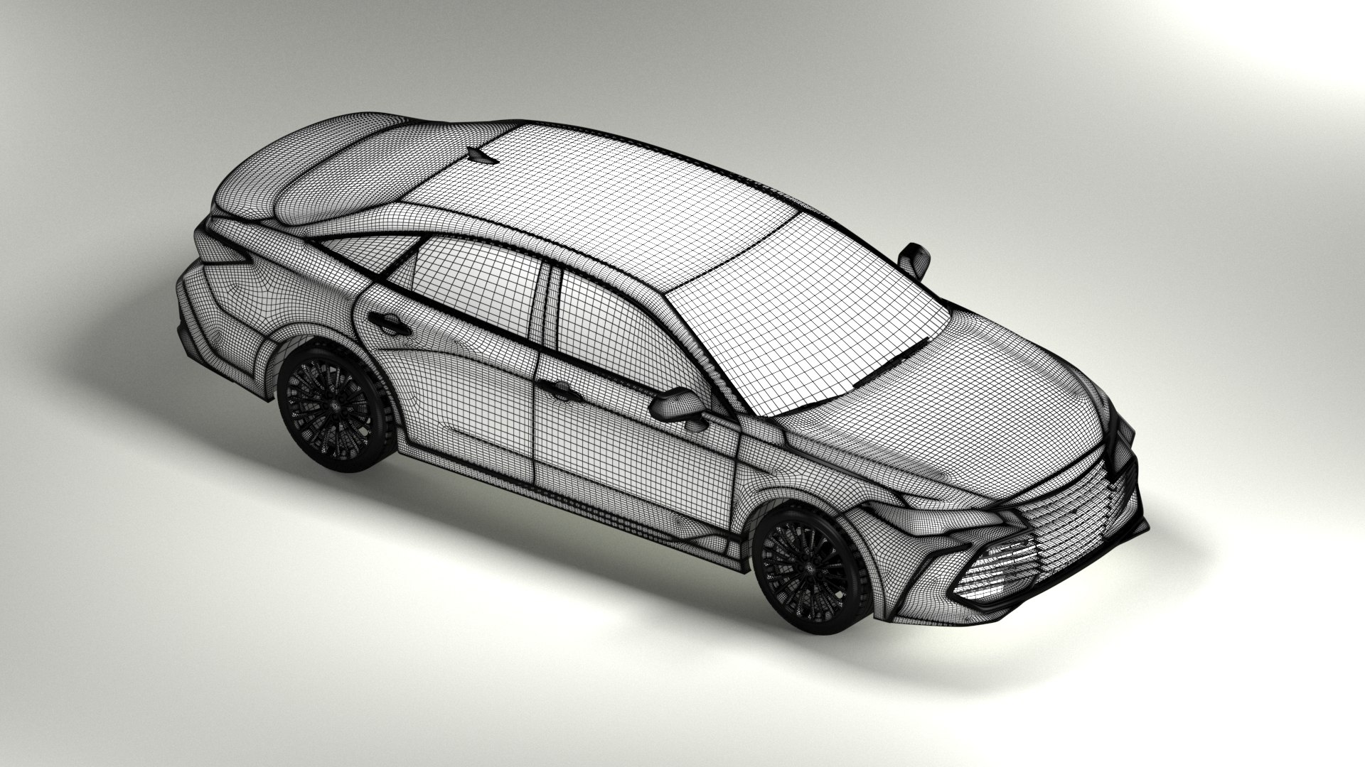 Toyota Avalon Car 3D Model - TurboSquid 2201272