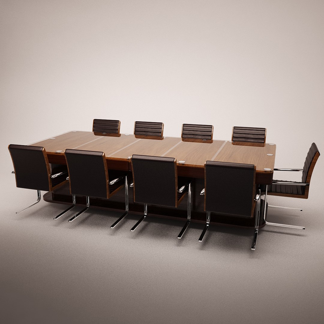 3d Conference Table