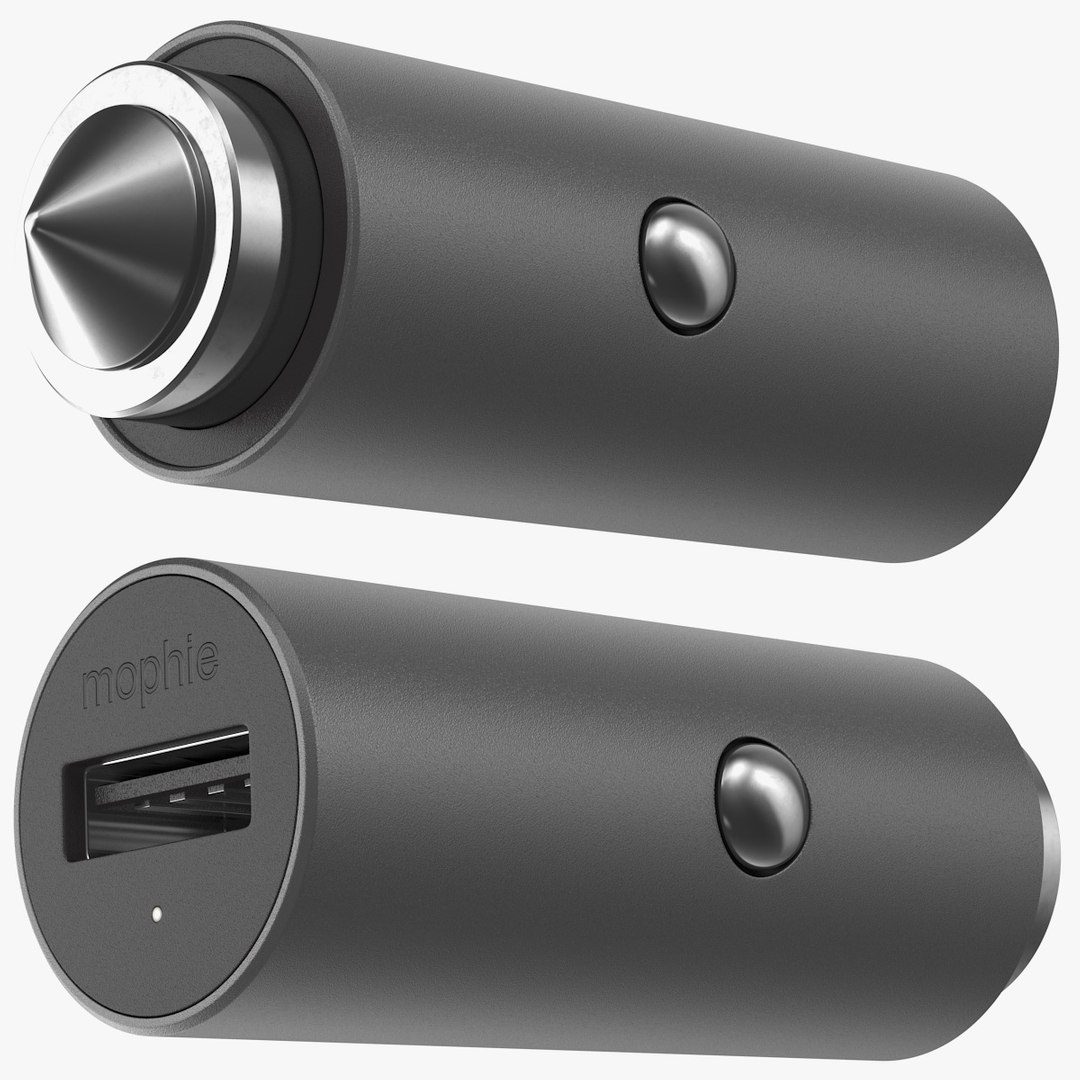 Mophie usb type car 3D model - TurboSquid 1685709