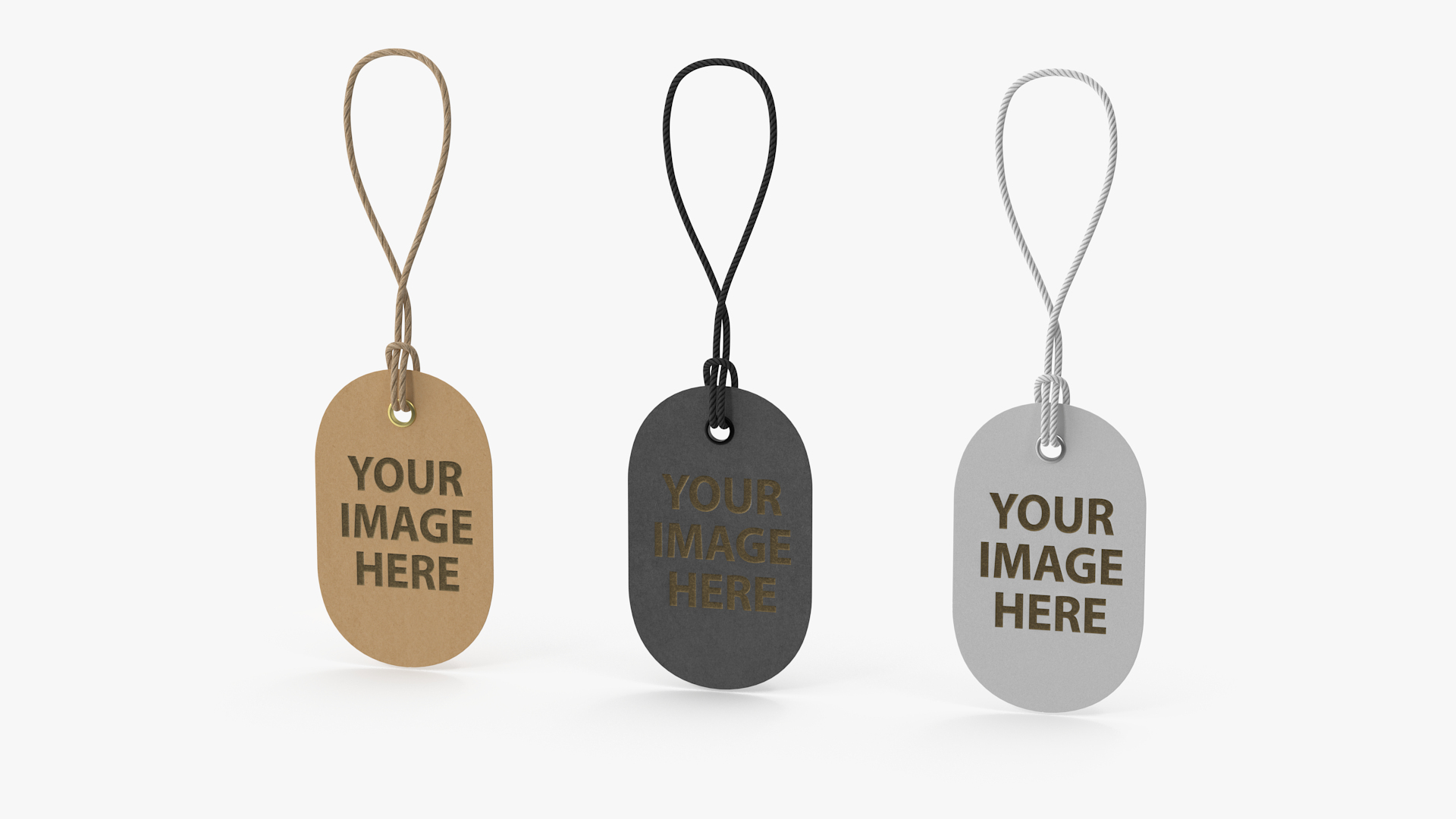 Luggage Tags Collection 3D model - TurboSquid 2004347