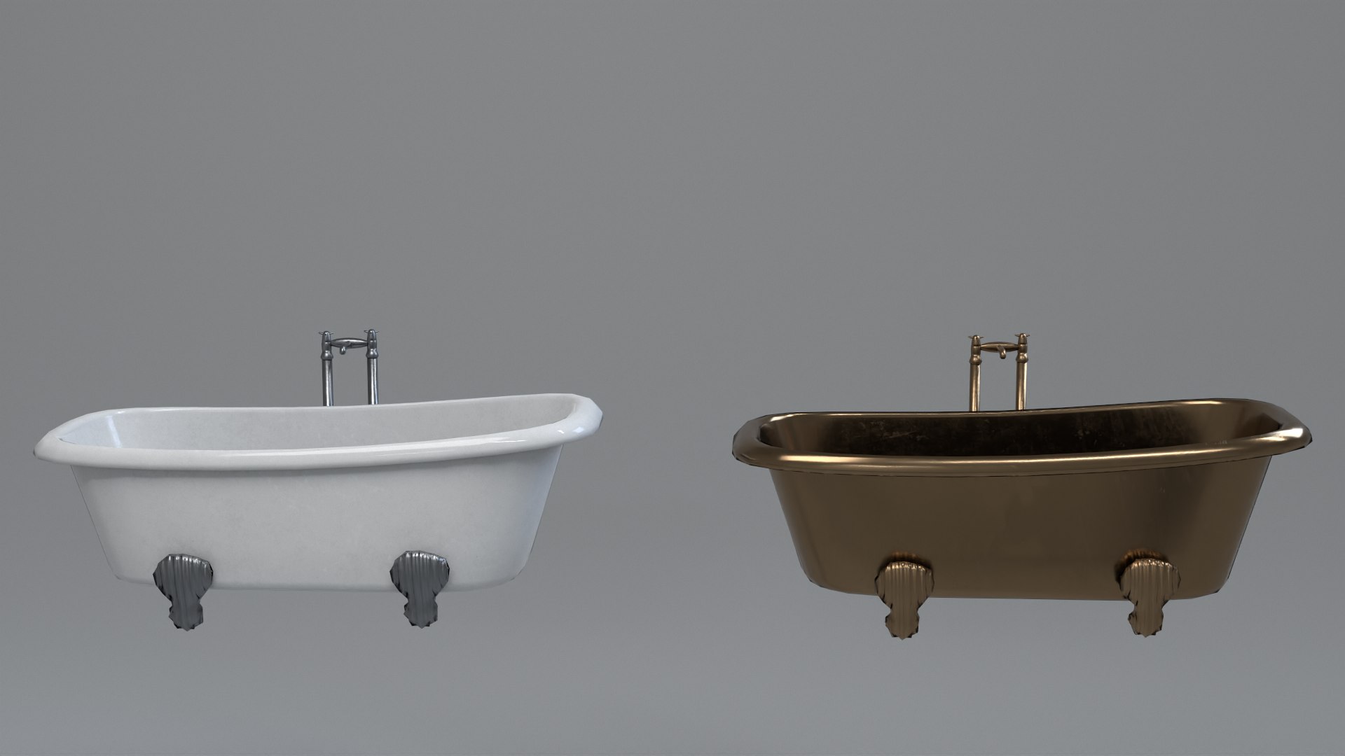 Low Poly Bath Tub Model - TurboSquid 2118694