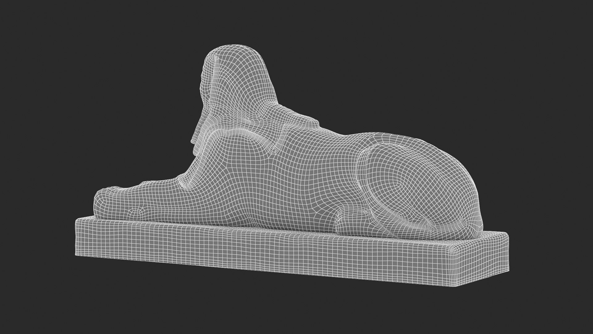 Sphinx Of Hatshepsut Statue 3D Model - TurboSquid 1760573