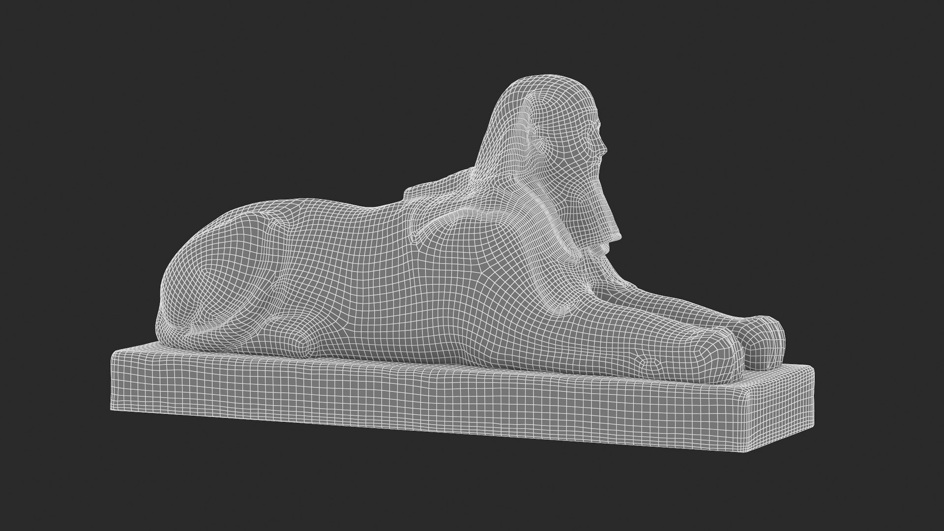 Sphinx Of Hatshepsut Statue 3D Model - TurboSquid 1760573