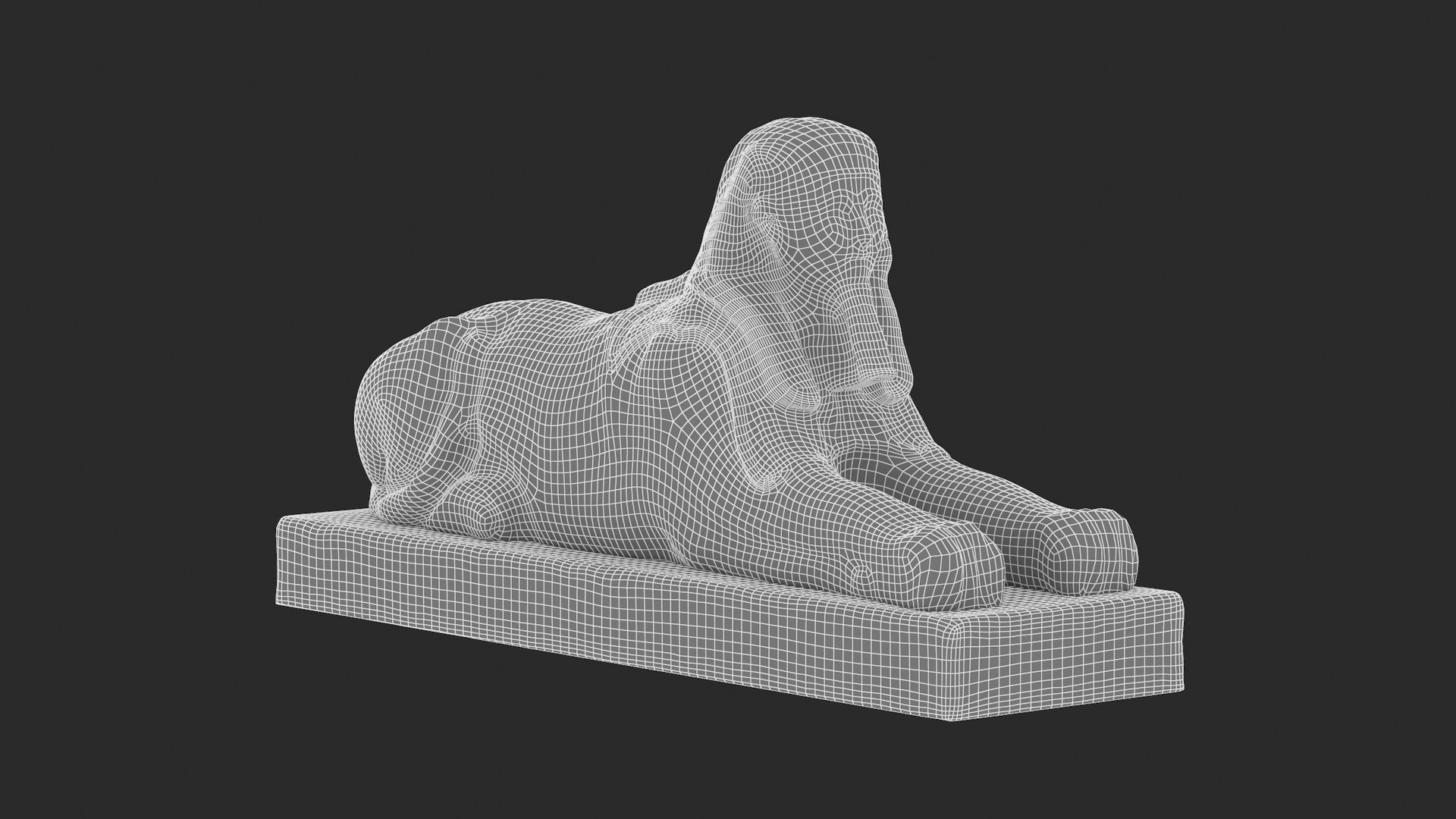 Sphinx Of Hatshepsut Statue 3D Model - TurboSquid 1760573