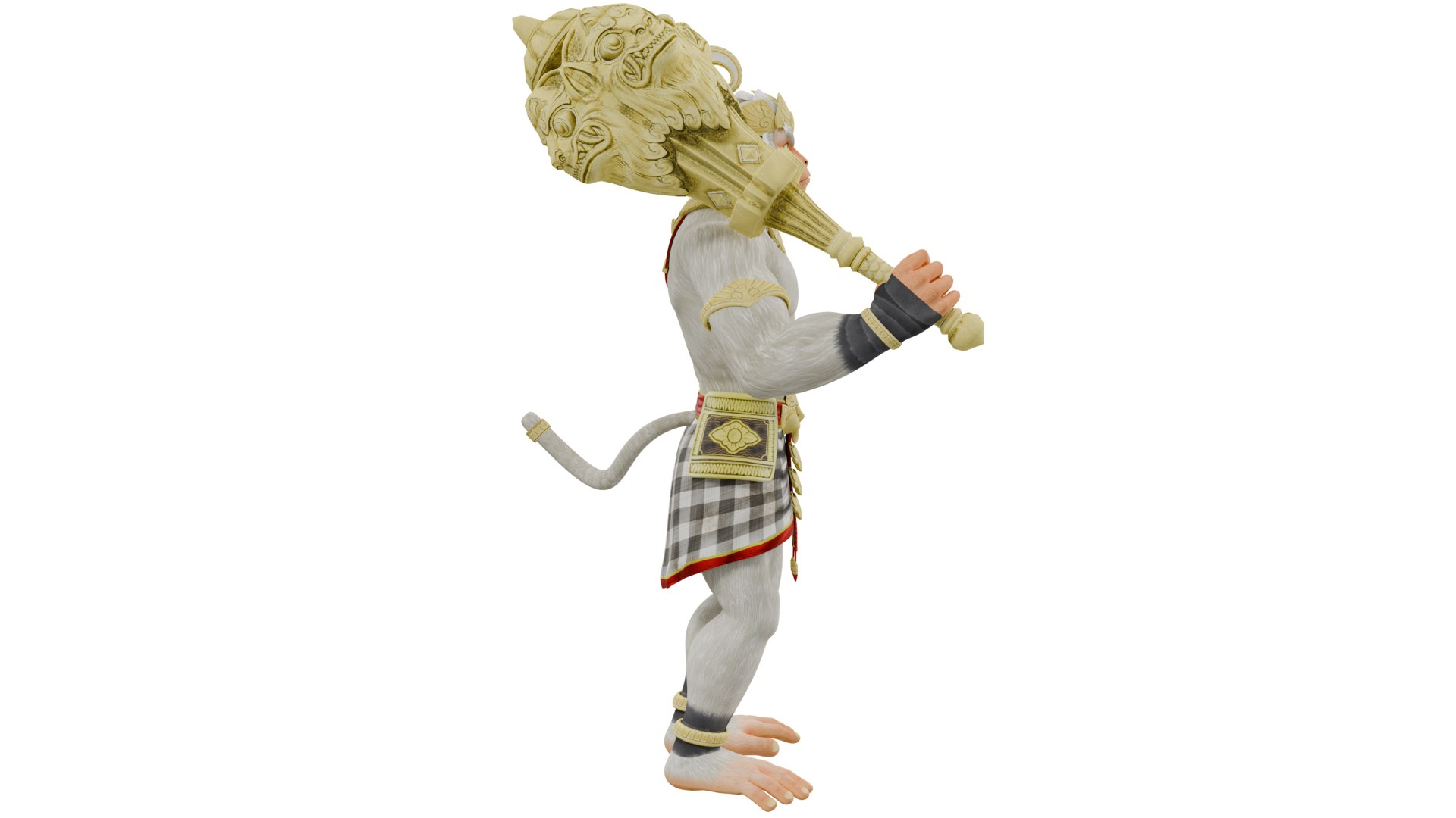 3D Hanuman - TurboSquid 2337407