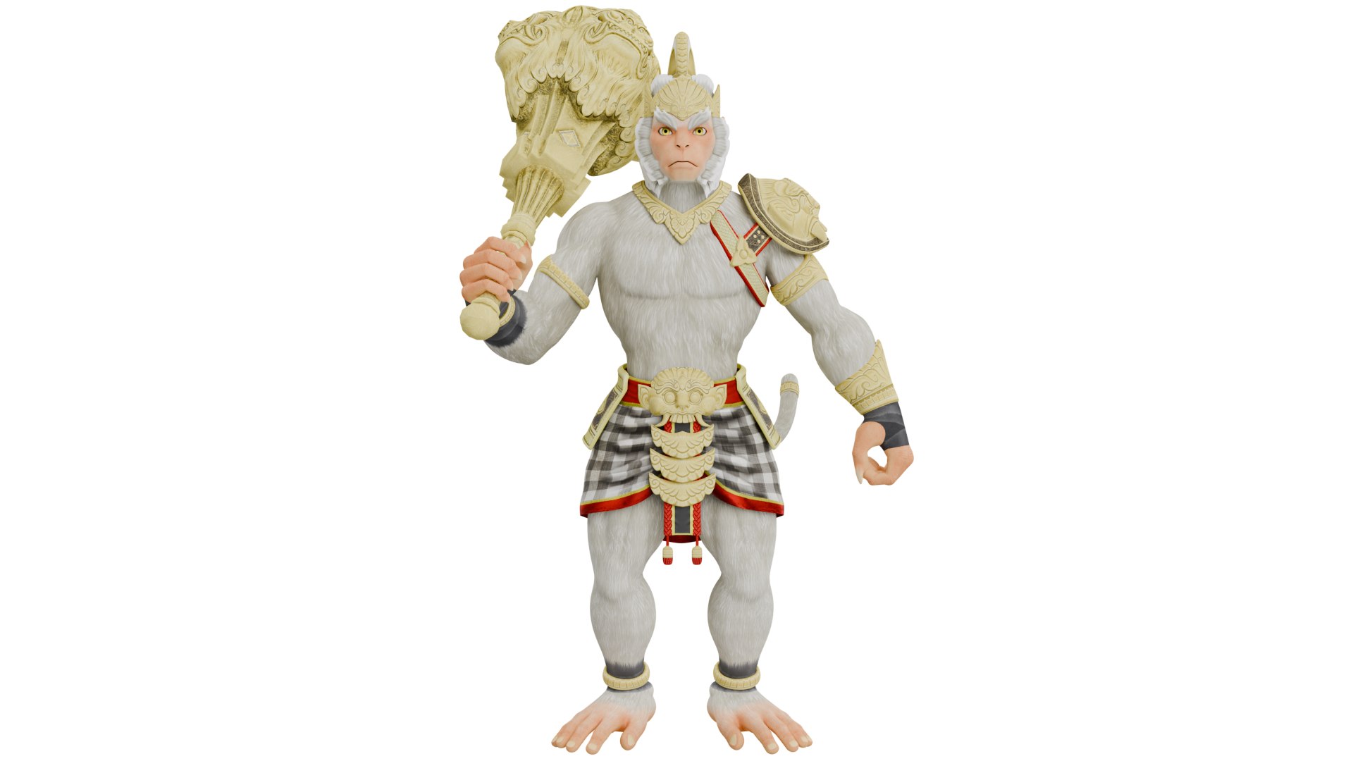 3D Hanuman - TurboSquid 2337407