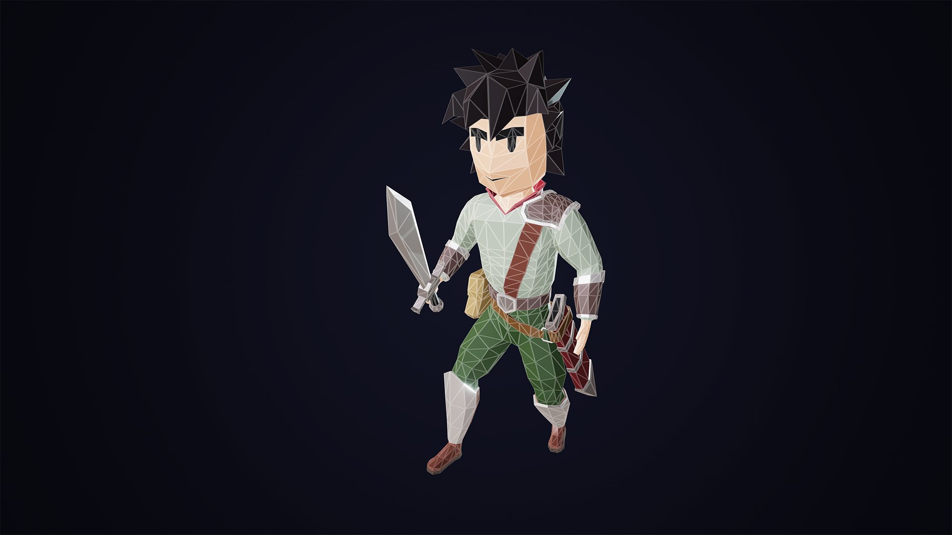 Low Poly Fantasy Character Pack Model - TurboSquid 1767928