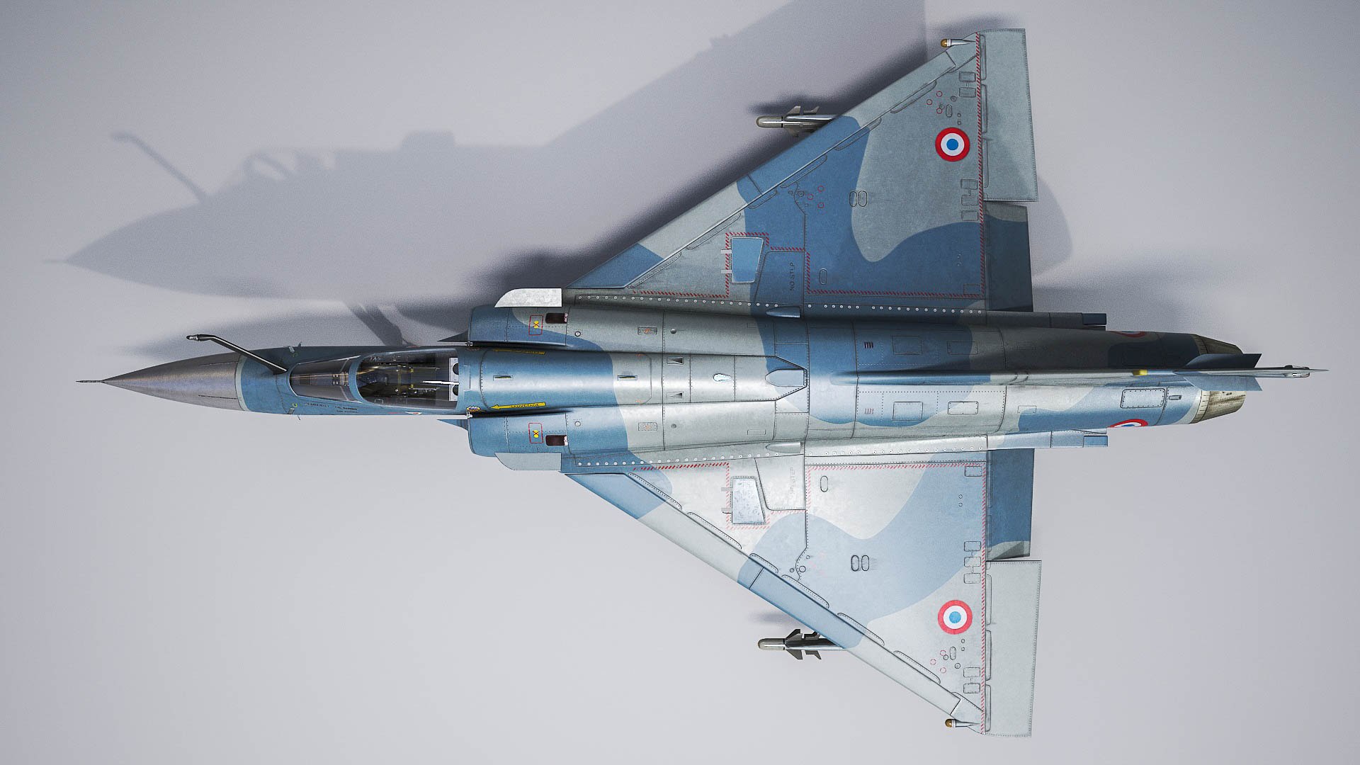3D Mirage 2000 Dassault Model - TurboSquid 1516394