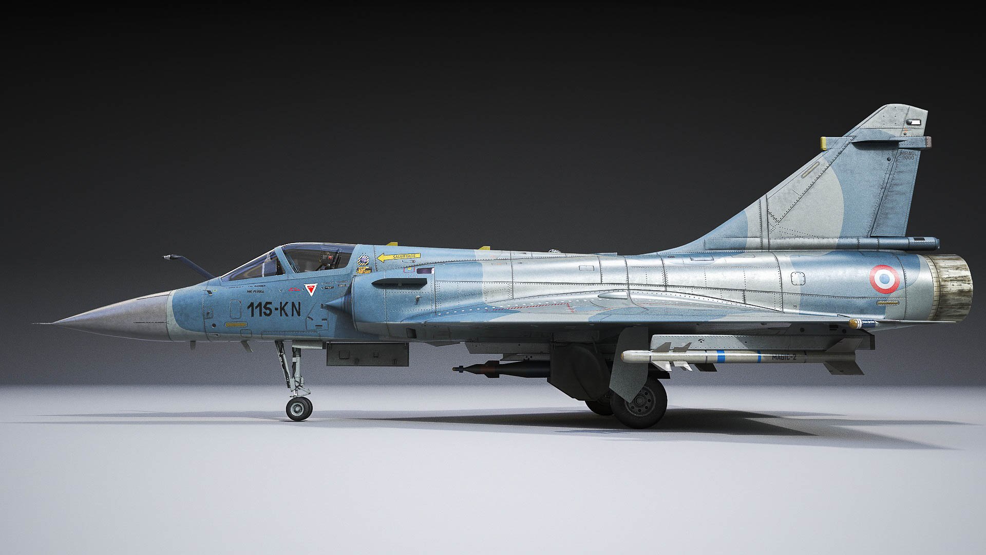 3D Mirage 2000 Dassault Model - TurboSquid 1516394