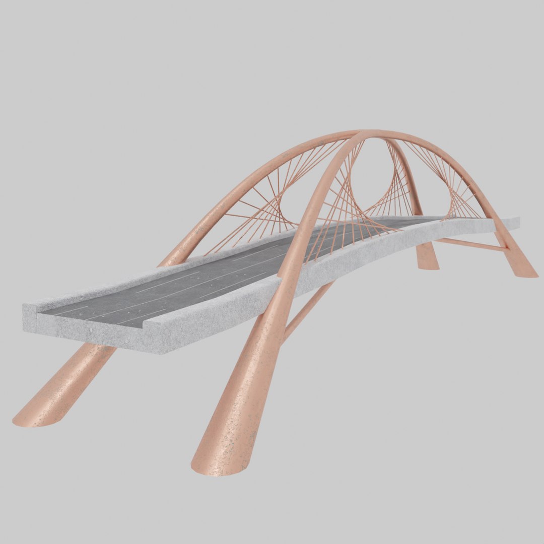 3D Bridge - TurboSquid 1973257