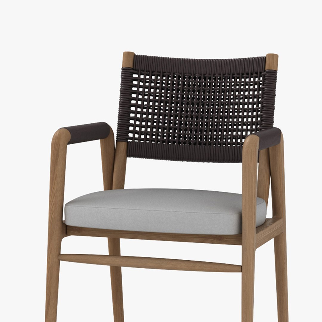 3D Model Flexform Ortigia Chair - TurboSquid 1952883