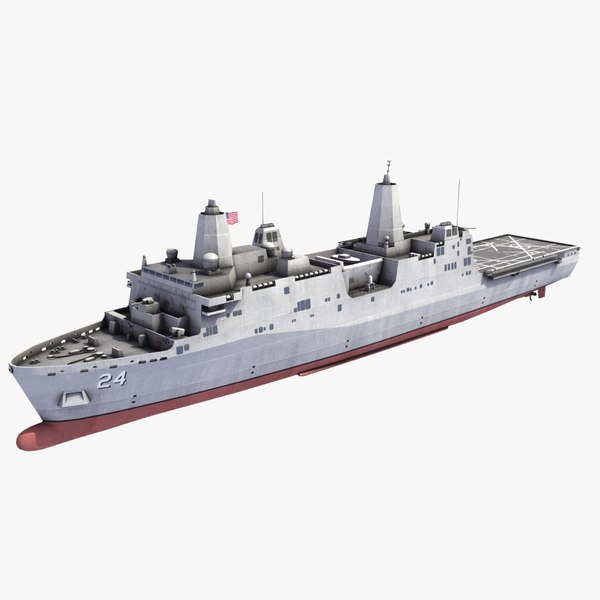 USS 알링턴 LPD-24 3D 모델 - TurboSquid 922528