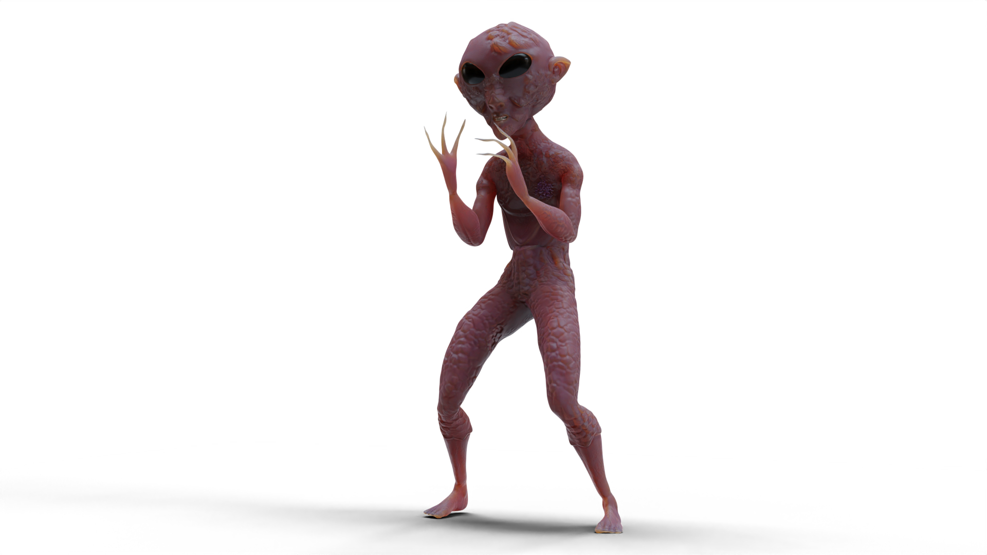 Alien Model - TurboSquid 1991622