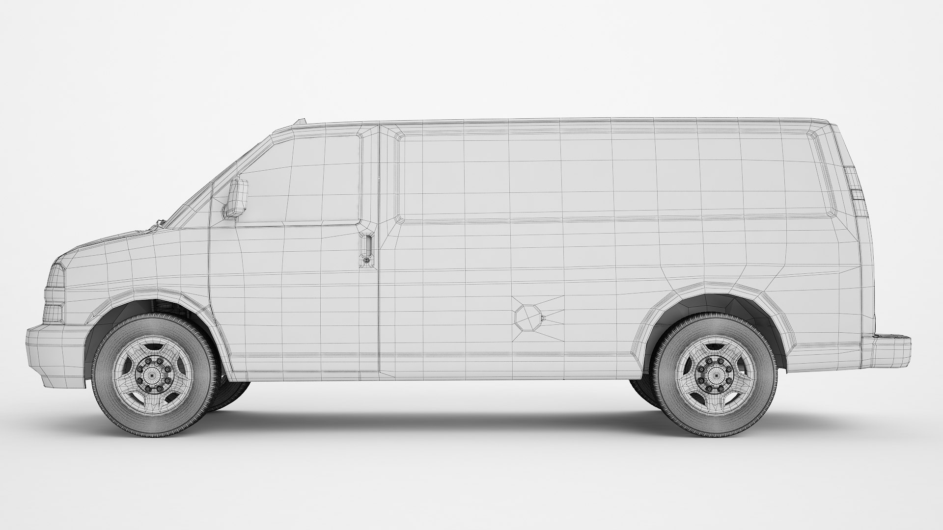 Van Generic 02 model - TurboSquid 2090286