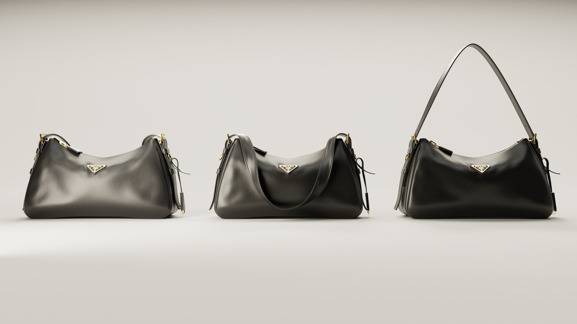 LUXURY BRAND PRADA BAG 3D Model - TurboSquid 2339595
