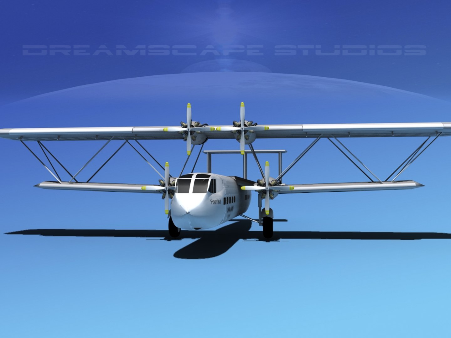 3d Hp-42 Handley Page Hannibal