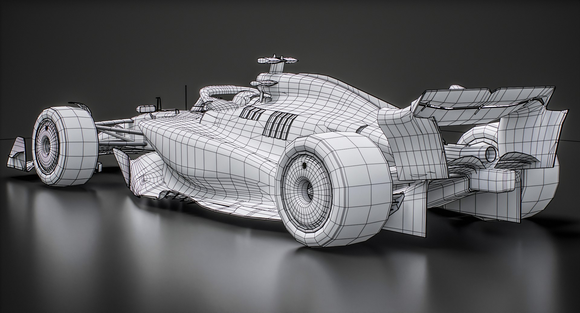 3D Grey Cat GC20 F1 2024 Updated Formula 1 Race Car Model - TurboSquid ...