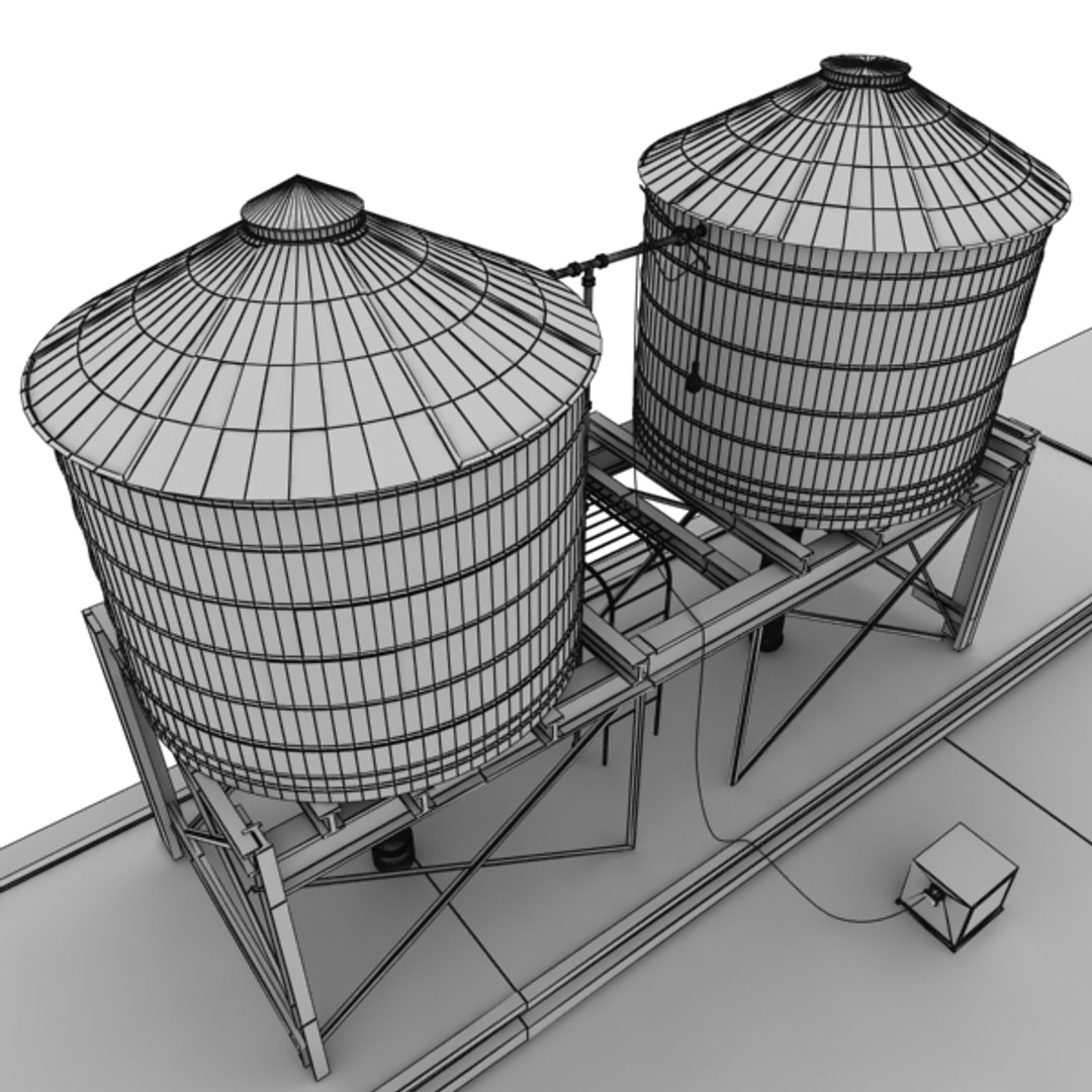 3dsmax Definition Water Tank