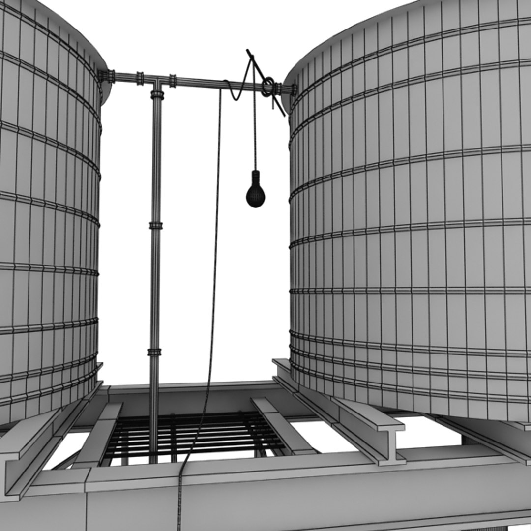 3dsmax Definition Water Tank
