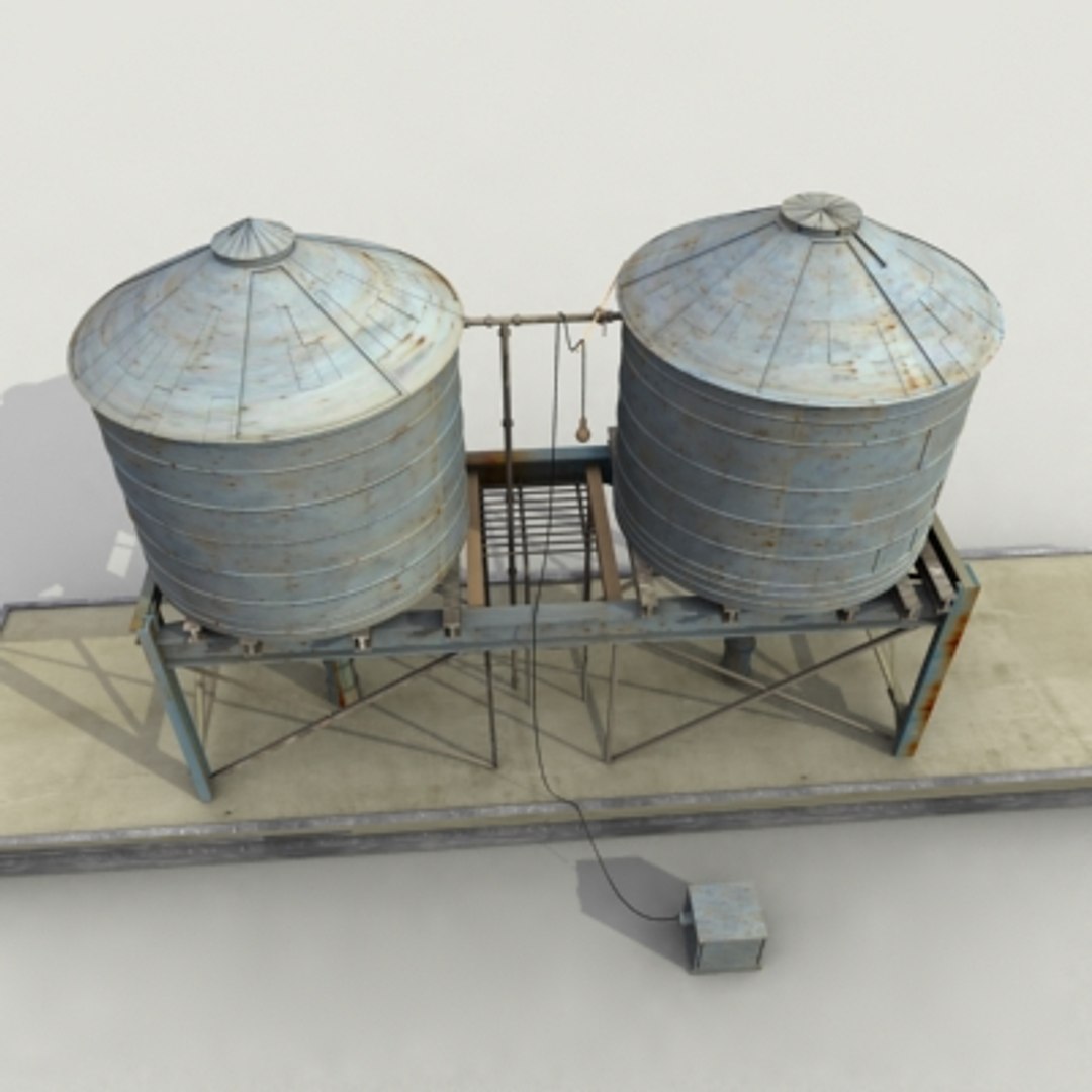 3dsmax Definition Water Tank