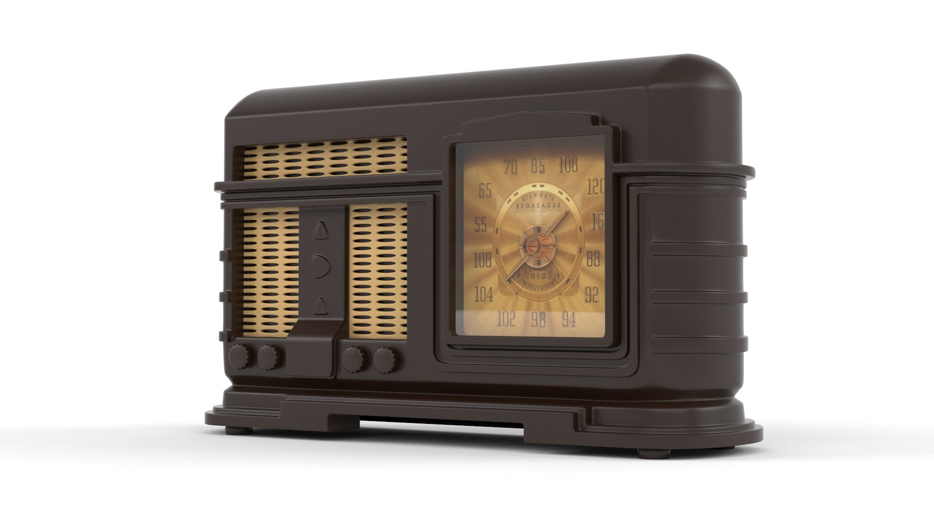 Old Radio Model - TurboSquid 1825728