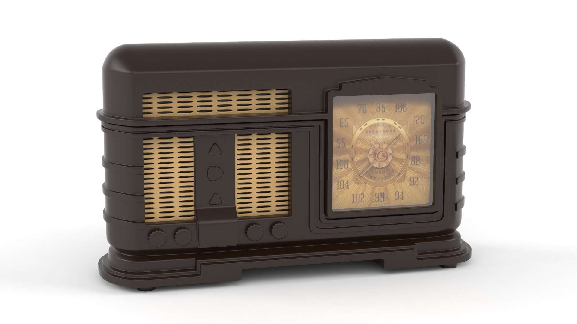 Old Radio Model - TurboSquid 1825728