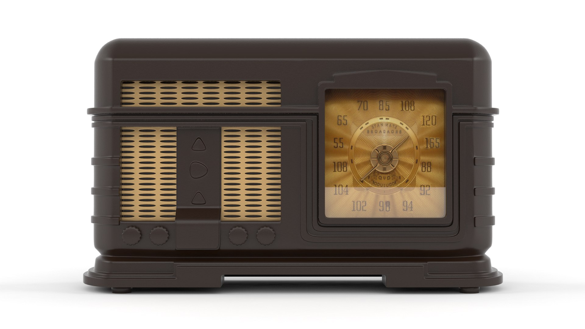 Old Radio Model - TurboSquid 1825728
