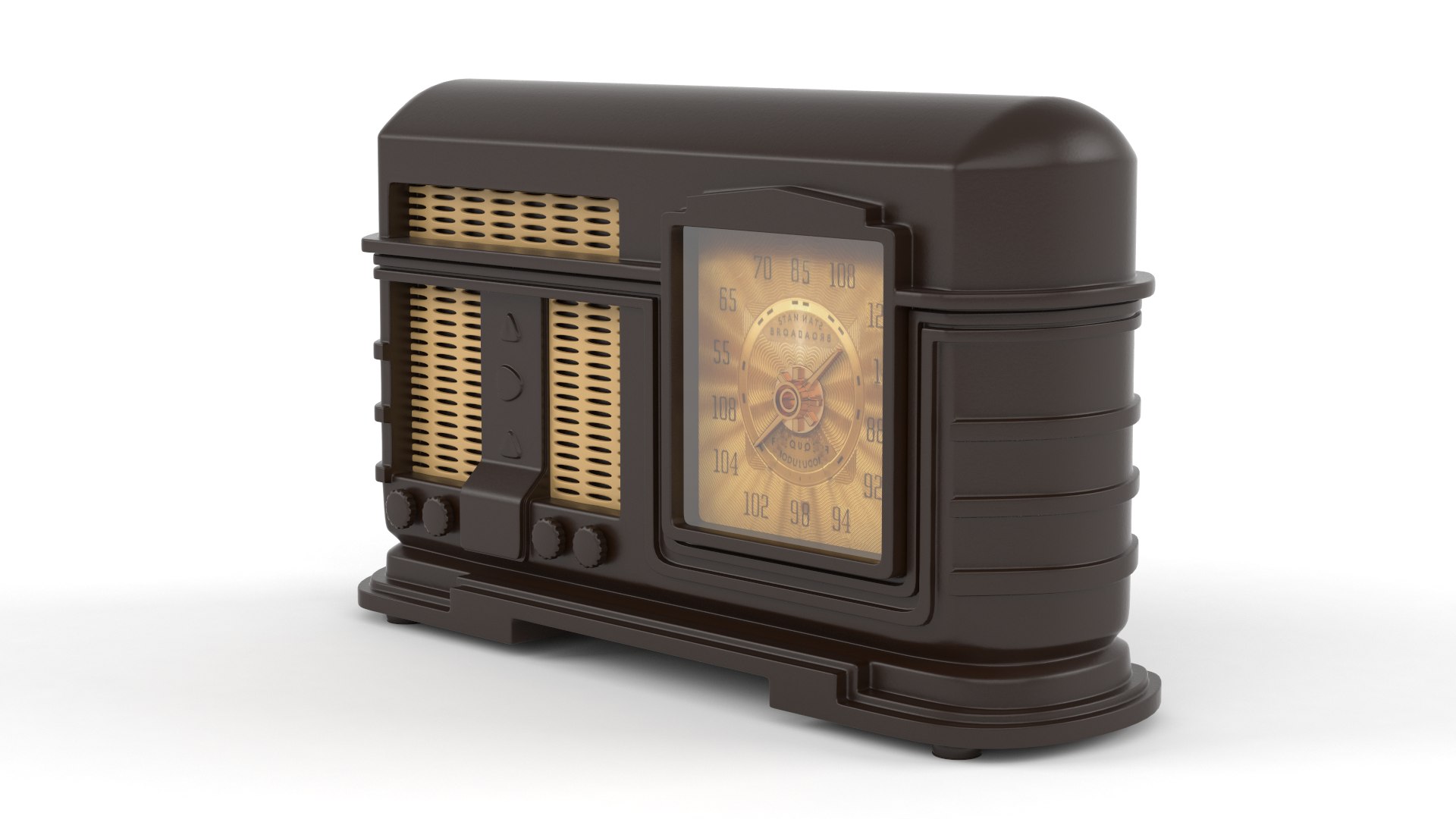 Old Radio Model - TurboSquid 1825728
